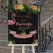 Editable Flamingo Birthday Welcome Sign, Let's Flamingle, Welcome to ...