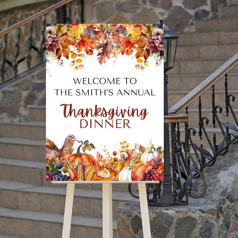 Thanksgiving Signs - Etsy