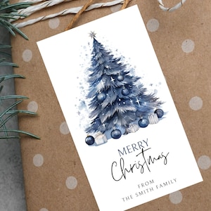 Editable Christmas Gift Tag Printable, Printable Christmas Gift Tag ...