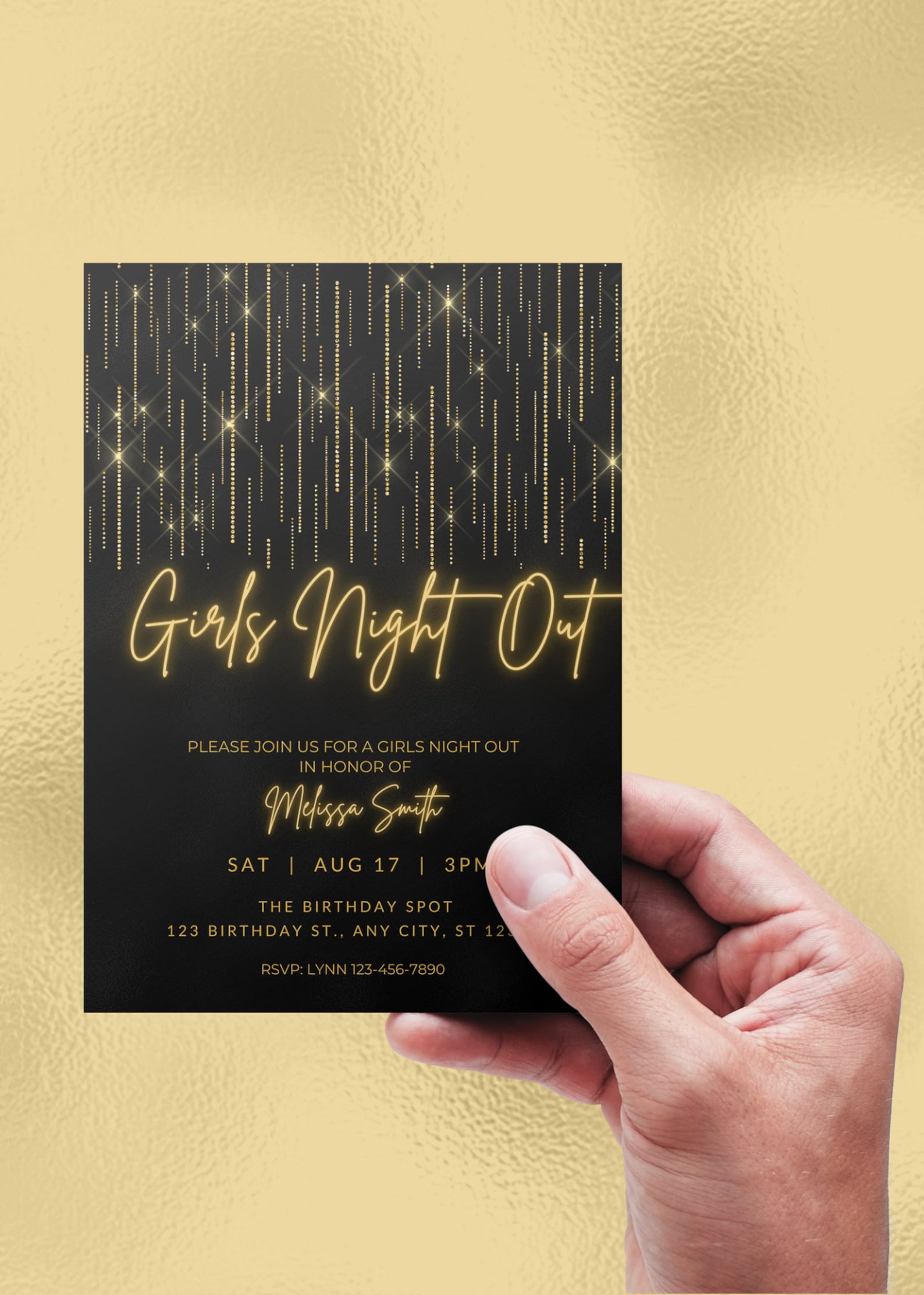 Editable Girls Night Out Invitation Ladies Night Girls Night - Etsy