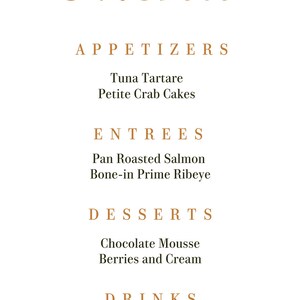 Editable Gold Christmas Menu Card Template Floral Christmas Dinner Menu ...