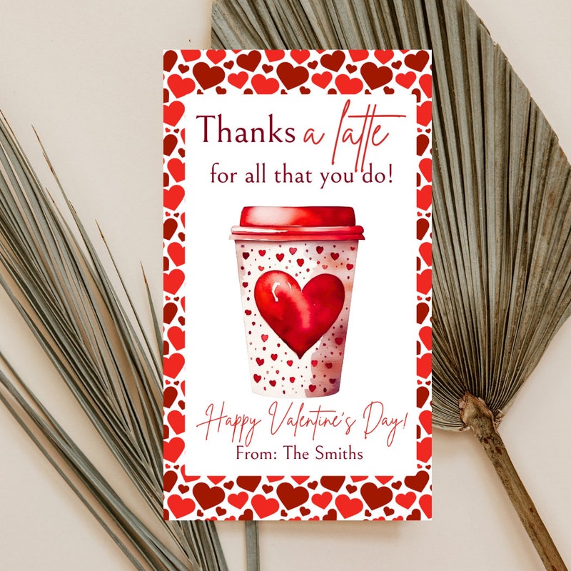 Thanks a Latte - Etsy