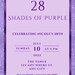 Editable Shades of Purple Invitation, Purple Birthday Invitation, Any ...