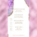 Editable Galaxy Menu Card Template, Birthday Party Agate Menu Card ...