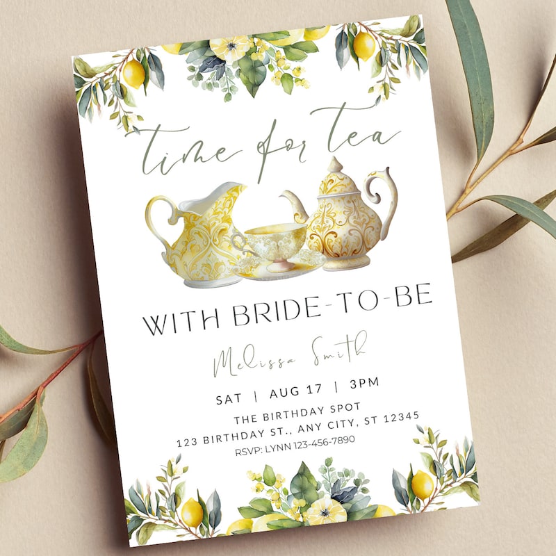 Bridal Tea Party - Etsy