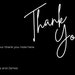 Printable Thank You Card, Editable Thank You Note, Black, Minimalist ...