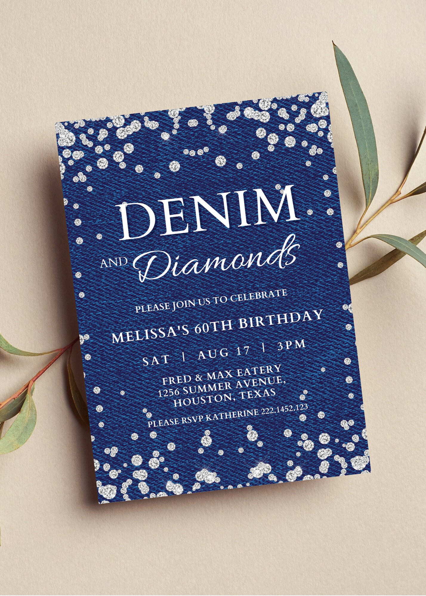 Denim And Diamonds Invitation Ideas Denim Diamond Pearl Birthday Denim And Diamonds Invitation Ideas Denim Diamond Pearl Birthday