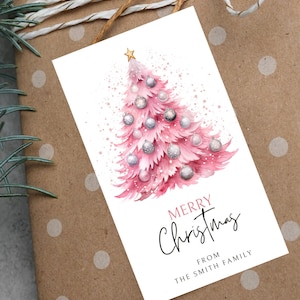 Editable Christmas Gift Tag Printable, Printable Christmas Gift Tag ...