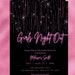 Editable Girls Night Out Invitation, Ladies Night, Girls Night In ...