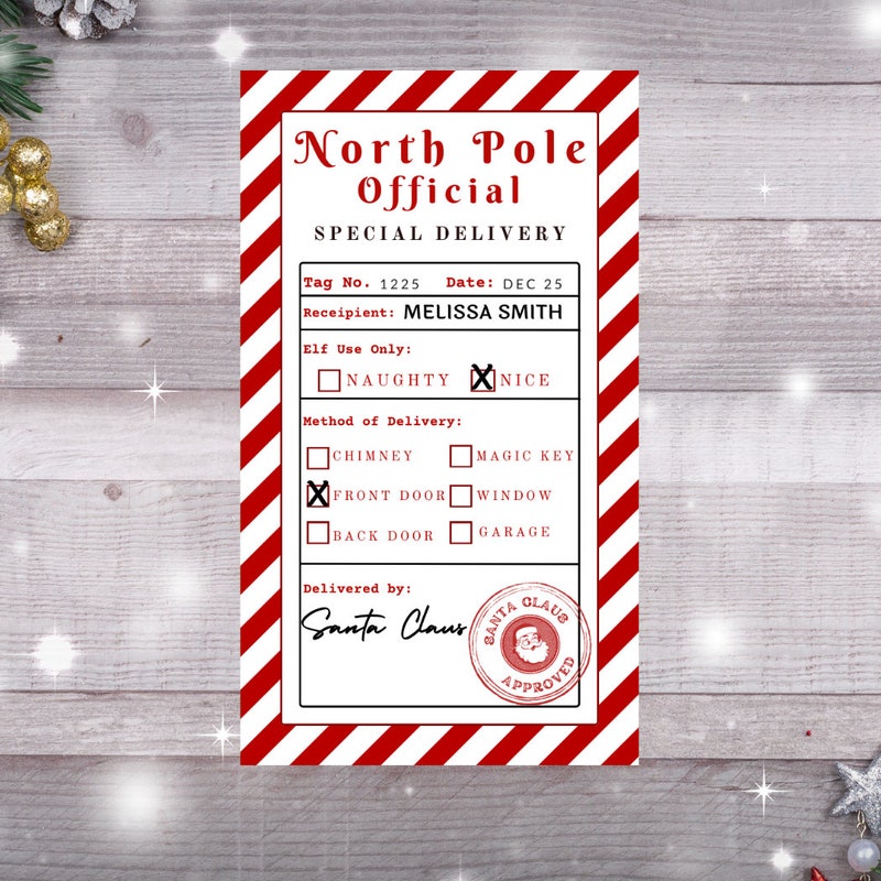 Santa Gift Tag - 60+ Gift Ideas for 2024