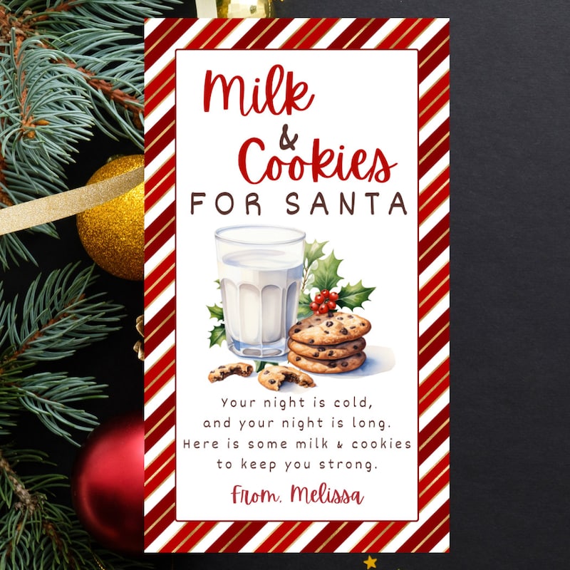 Milk and Cookies - Etsy