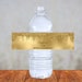 Editable Gold Water Bottle Label Template, Gold Drip, Party Favor ...