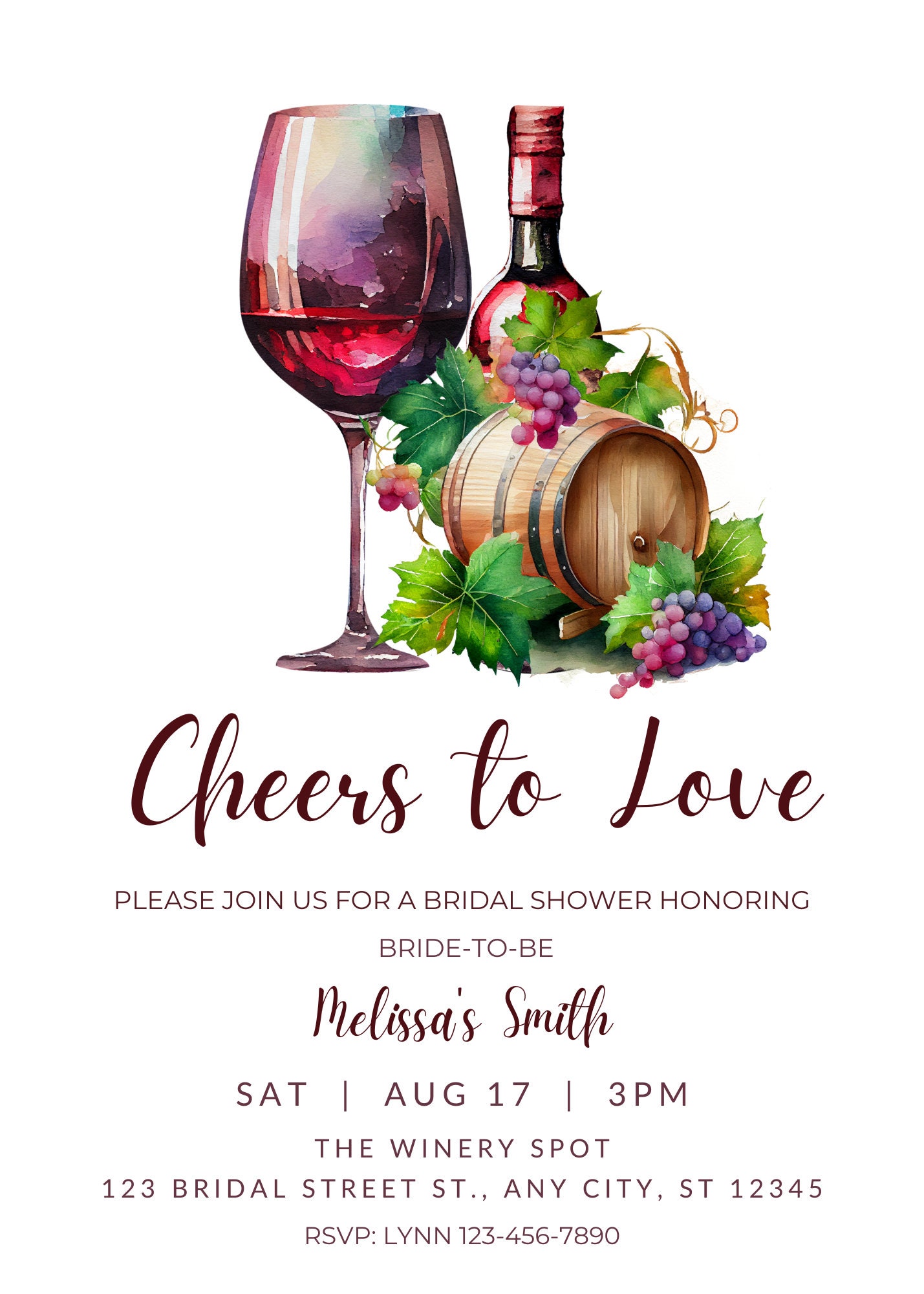 Cheers Wine Love