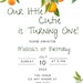 Editable Our Little Cutie is Turning One Invitation 1st - Etsy