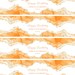 Editable Orange and White Water Bottle Label Template, Orange and Gold ...