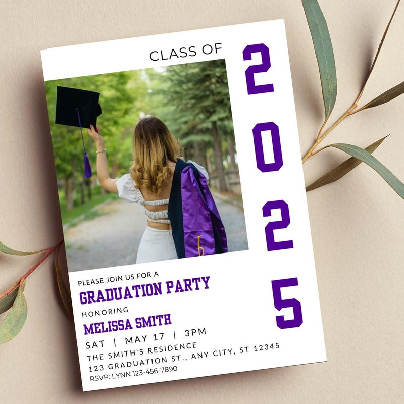Graduation Open House Invitations - Etsy