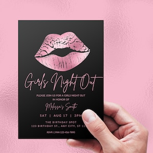 Editable Girls Night Out Invitation, Ladies Night, Girls Night In ...