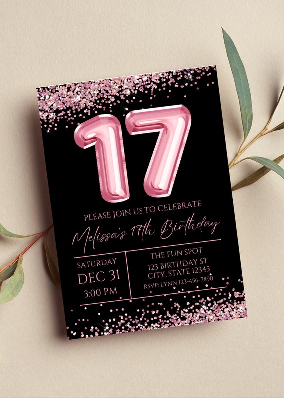 Invitations Party City 2017 75th Birthday Party Digital Diamond Yellow