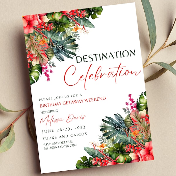 Destination Invite - Etsy