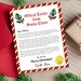 Editable Letter From Santa and Nice List Certificate Bundle, Christmas ...