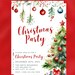 Editable Christmas Party Invitation, Holiday Party, Printable or ...