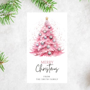 Editable Christmas Gift Tag Printable, Printable Christmas Gift Tag ...