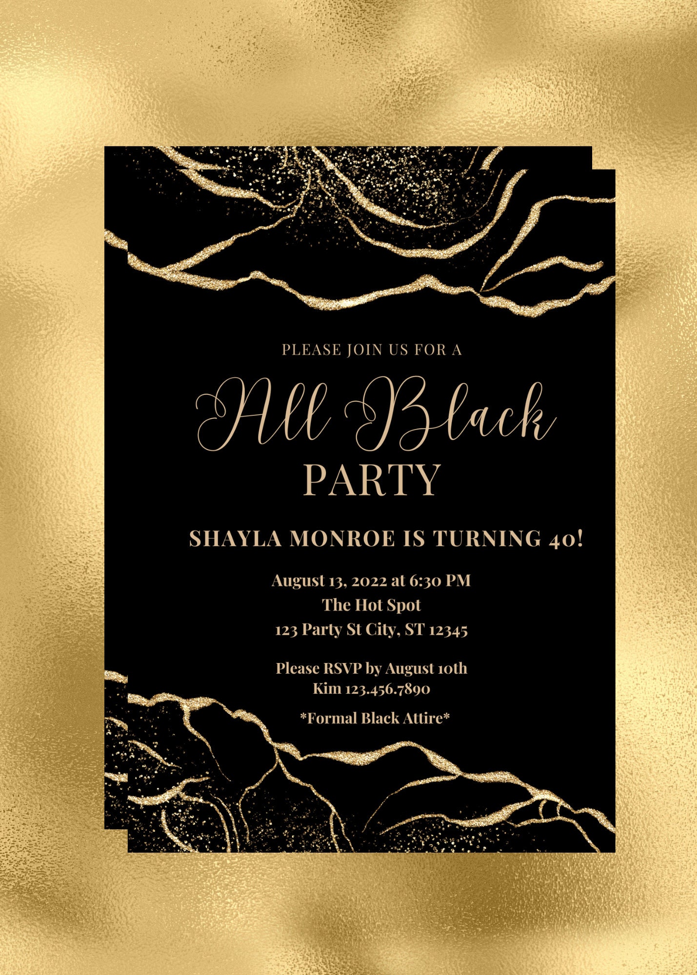 Formal Party Invitation Wording