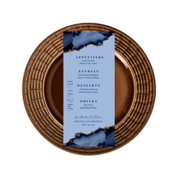 Navy Blue Cards - Etsy