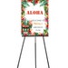 Editable Luau Birthday Welcome Sign, Aloha, Hawaiian, Tiki Welcome to ...