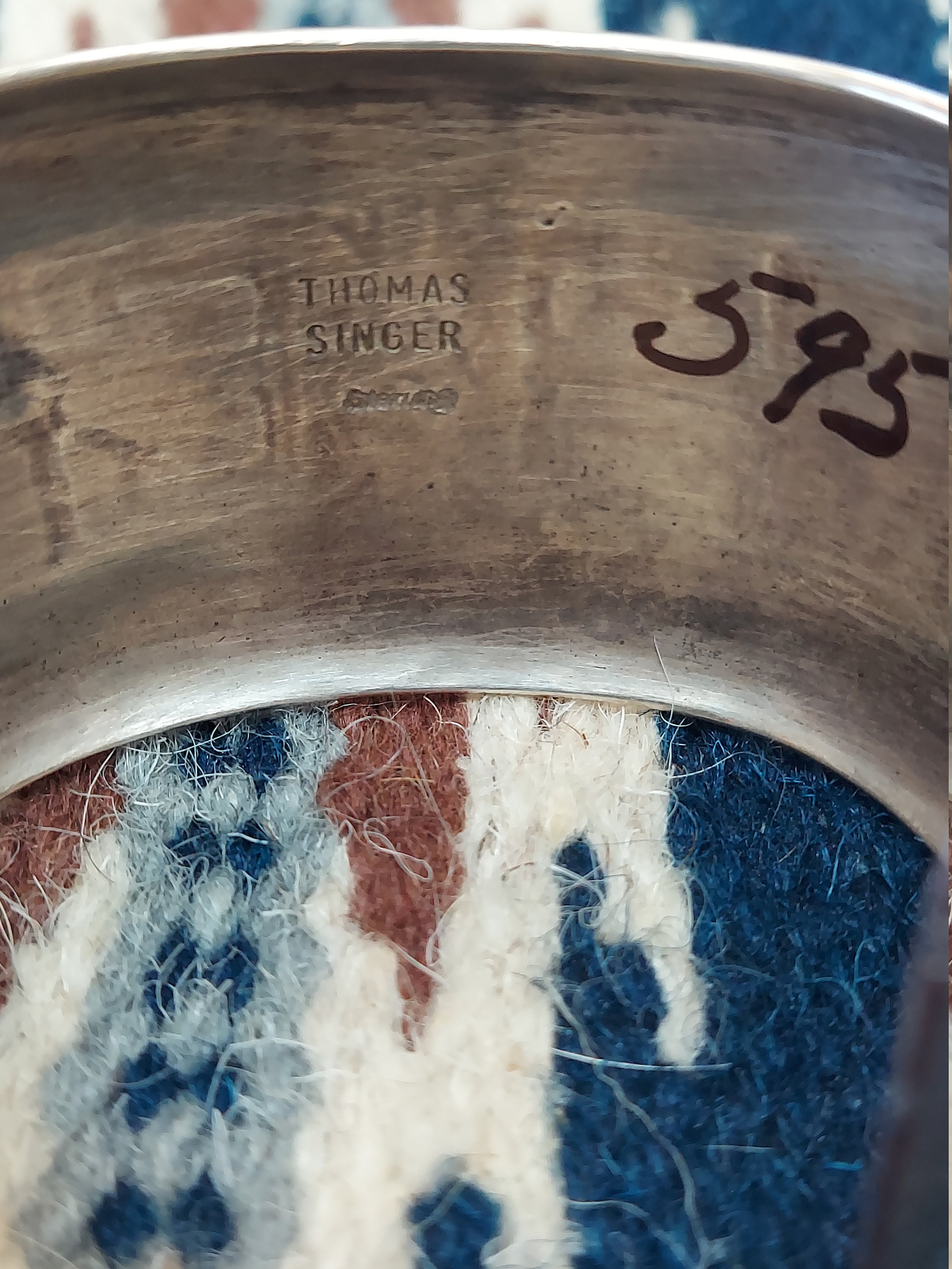 Vintage Navajo Thomas Singer Sterling Silver Cuff - Etsy