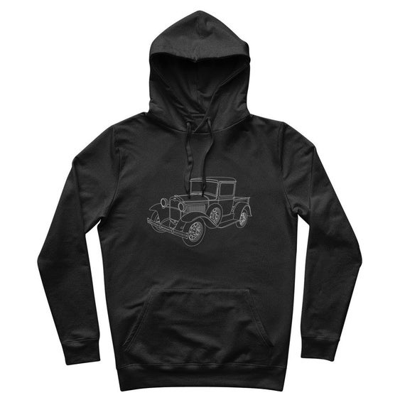 Classic Ford Model A Pickup 100% Organic Cotton Hoodie | Etsy