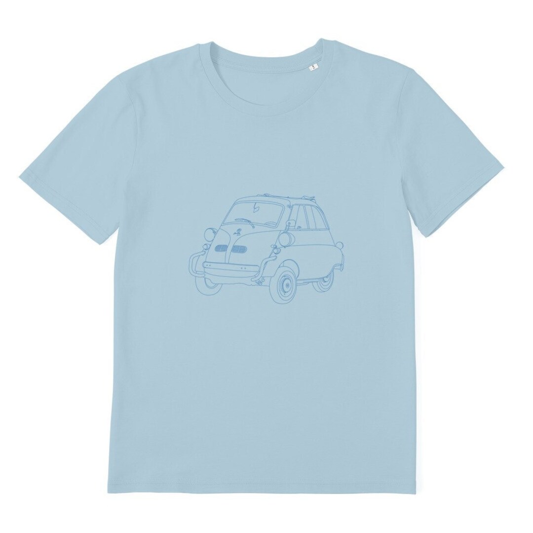 1957 BMW Isetta 300 Bubble Car Organic Unisex T-shirt - Etsy