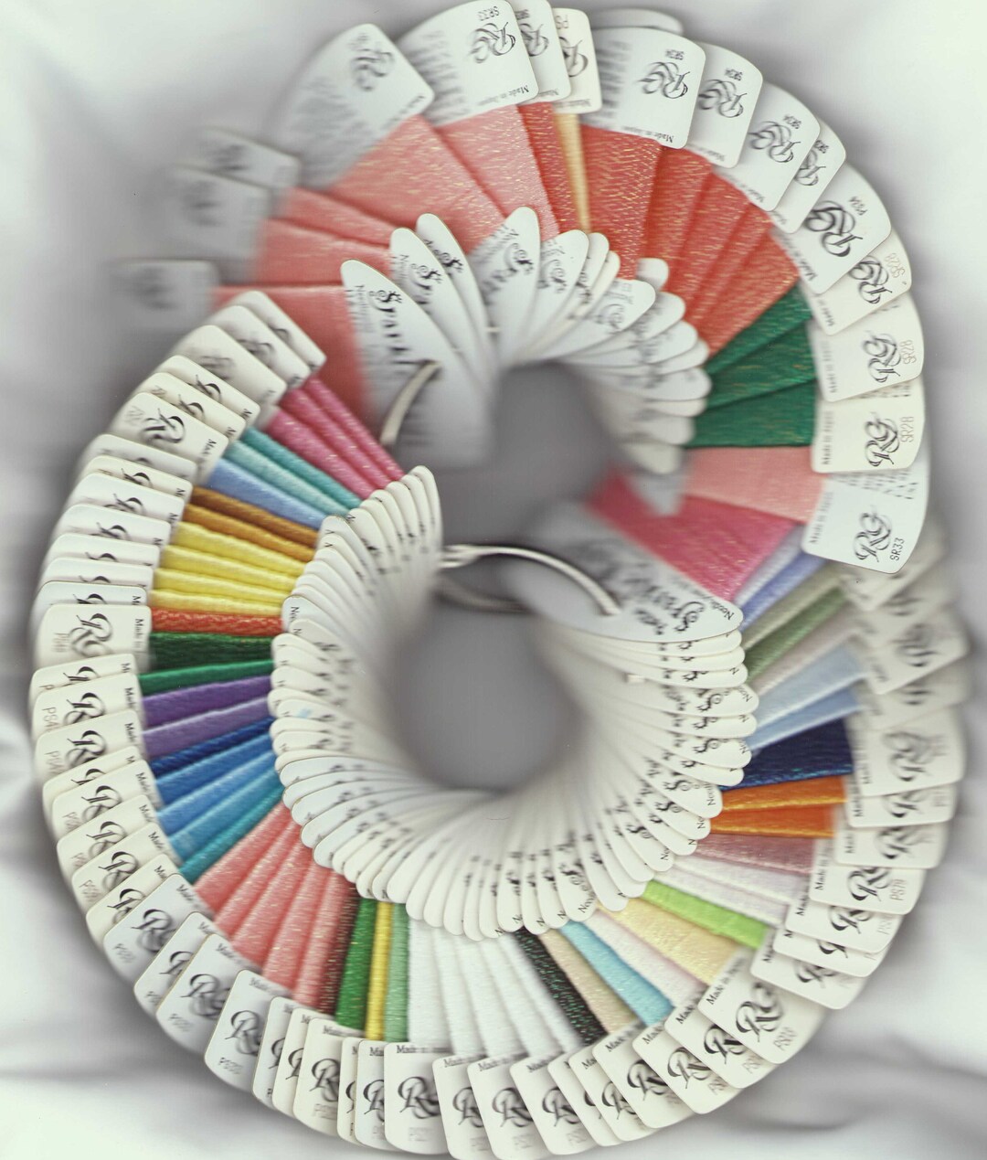 Sparkle Rays Thread 10 Yards Each by Rainbow Gallery for Needlepoint Cross Stitch Embroidery ...