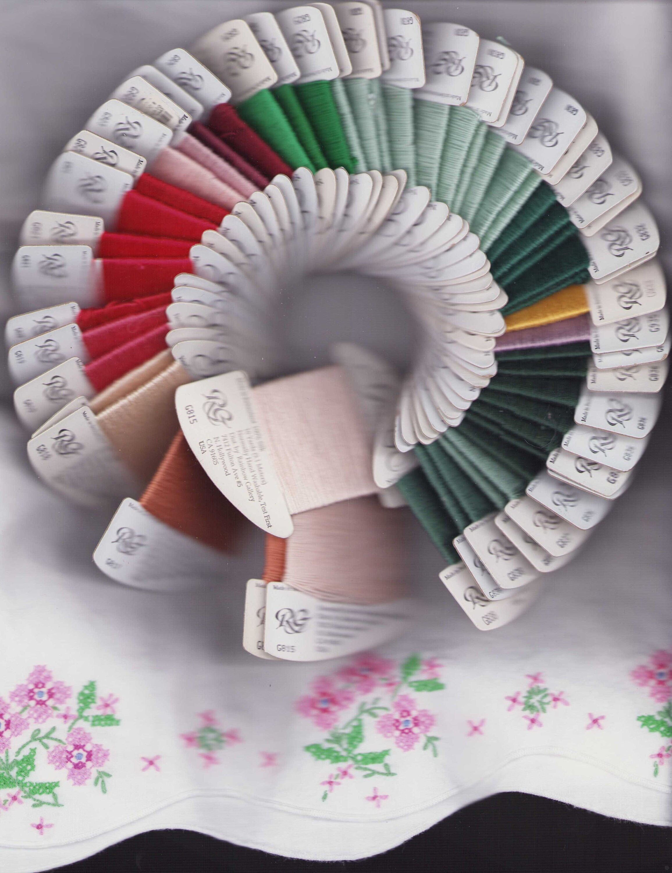 Silk Thread Rainbow Gallery Grandeur From Switzerland for Needlepoint ...