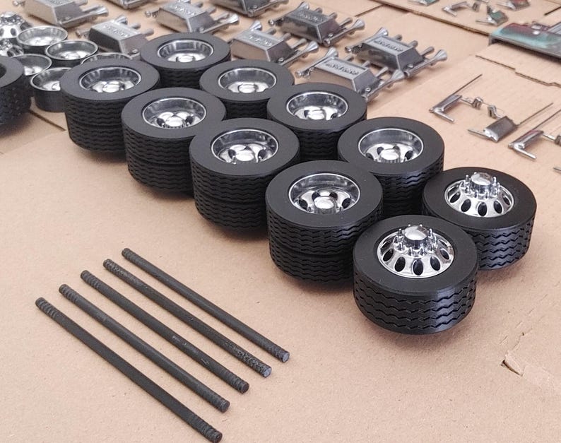 NYLINT L9000 Dually Bud Wheels [ Scale: 1/12 ] - Etsy