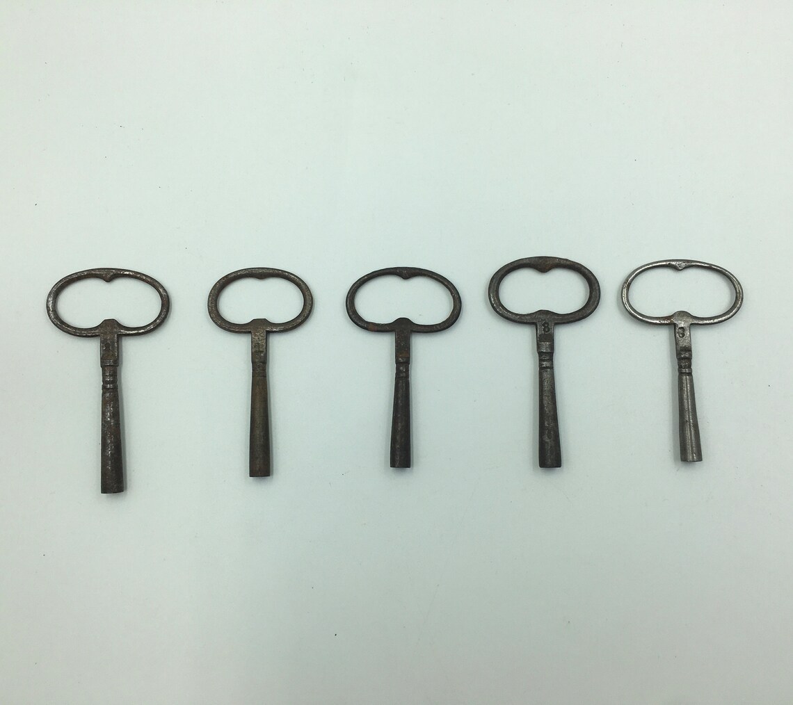 Antique Winding and Setting Clock Keys - Vintage Charm for Your ...