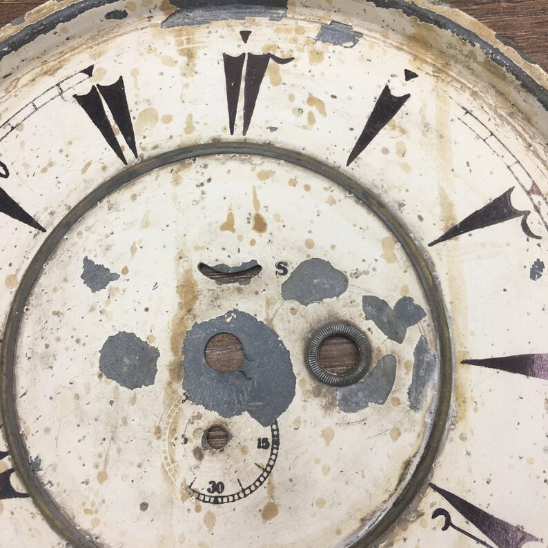 Vintage Antique Grandfather Clock Face - Classic Timepiece Design - Etsy UK
