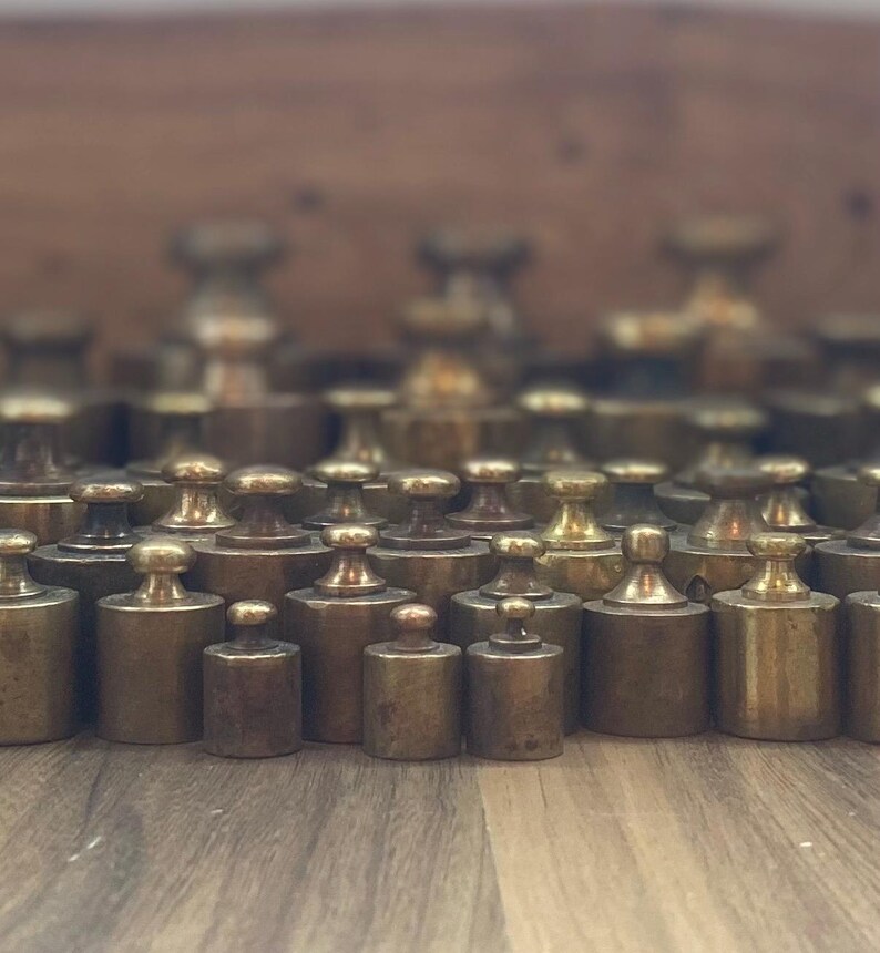 200g Stylish Brass Paper Weights - Elegant & Practical Desk Accessory ...