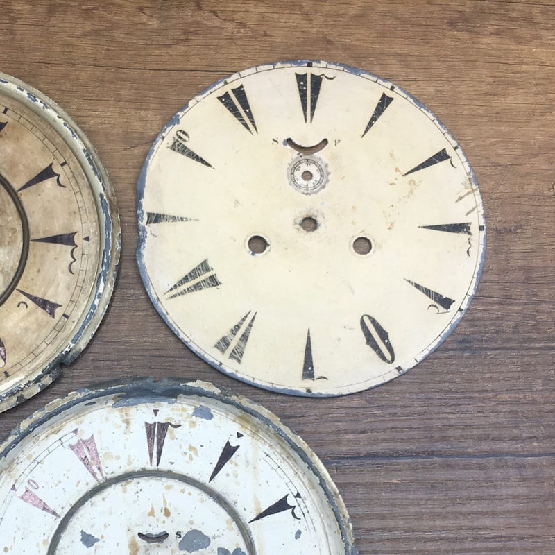 Vintage Clock Face - Etsy