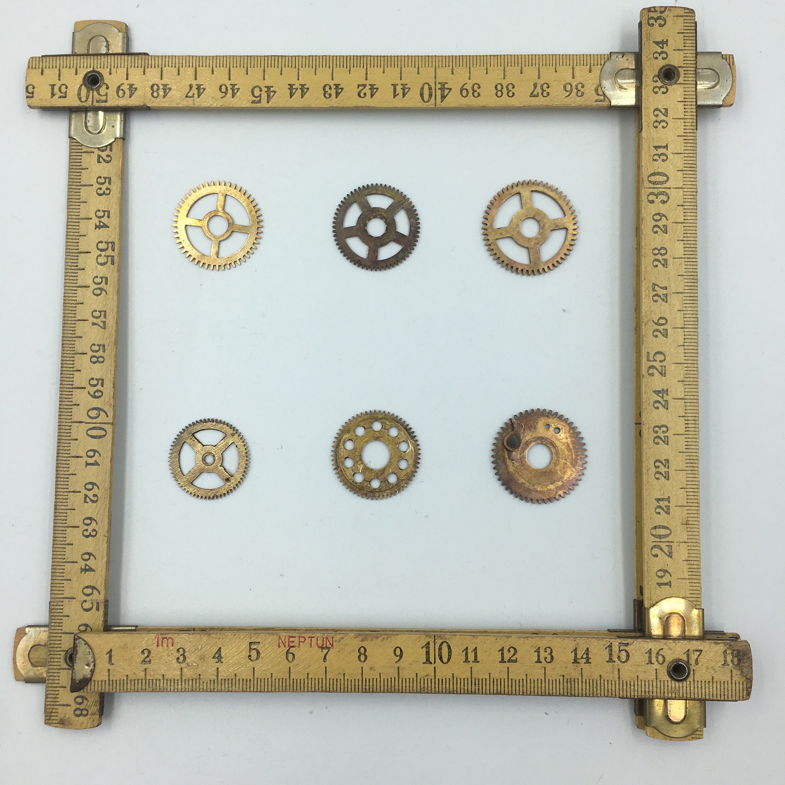 Steampunk Clock Parts Kit: Vintage Clock Wheels and Components for DIY ...