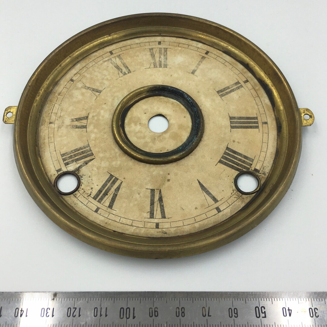 Holiday Decor Vintage Large Clock Face | Clock Part | Vintage Clock ...