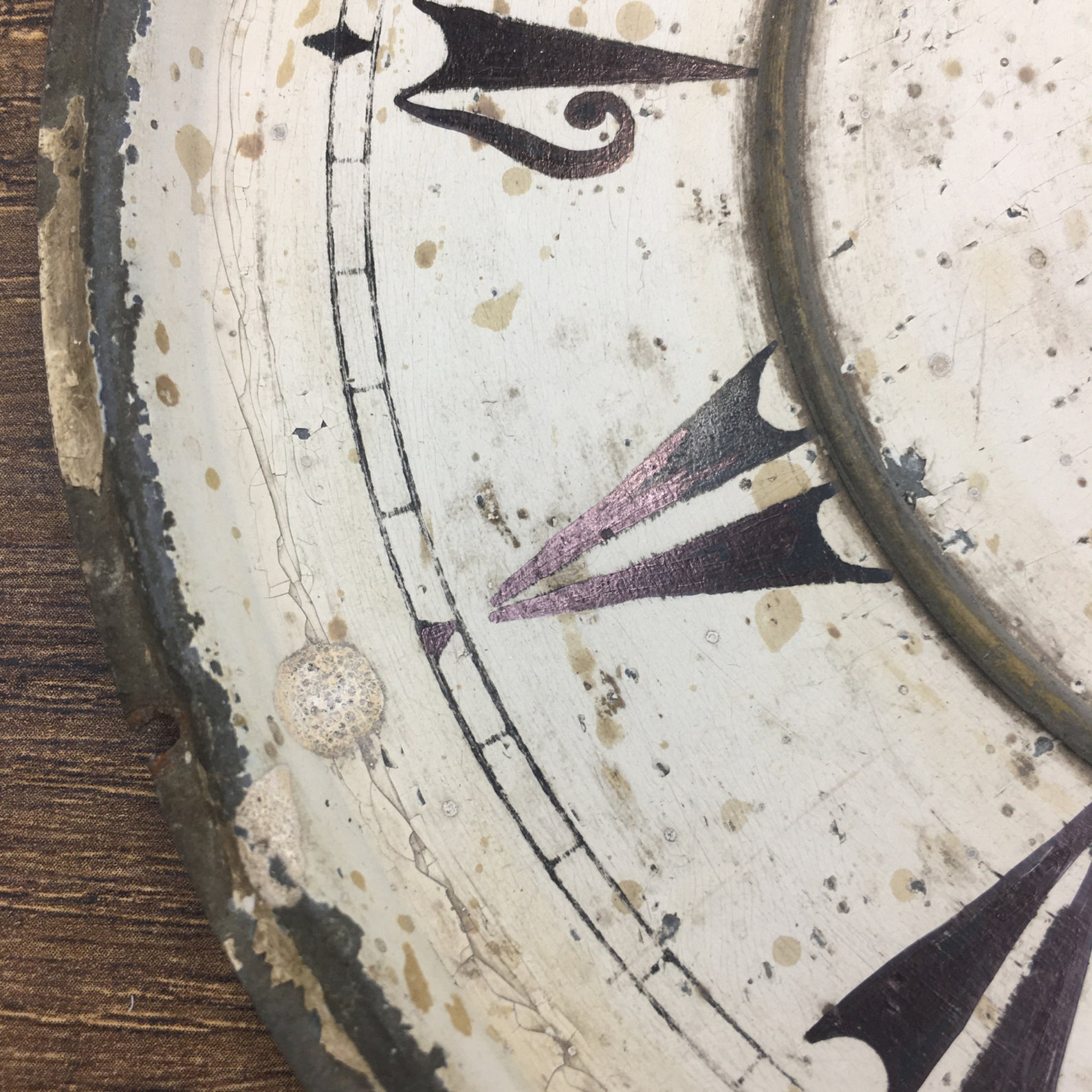 Vintage Antique Grandfather Clock Face - Classic Timepiece Design - Etsy UK