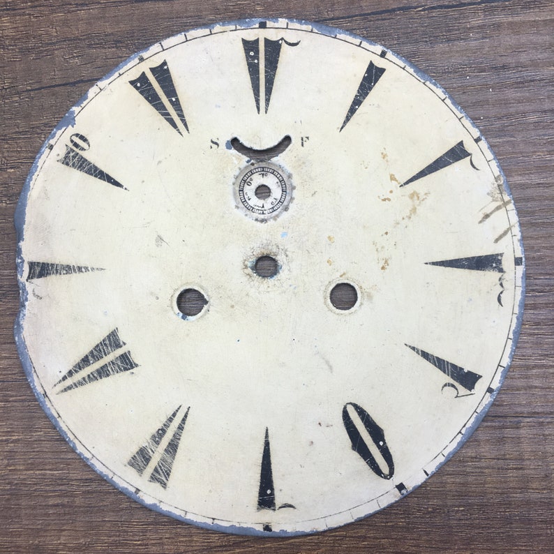 Vintage Antique Grandfather Clock Face - Classic Timepiece Design - Etsy