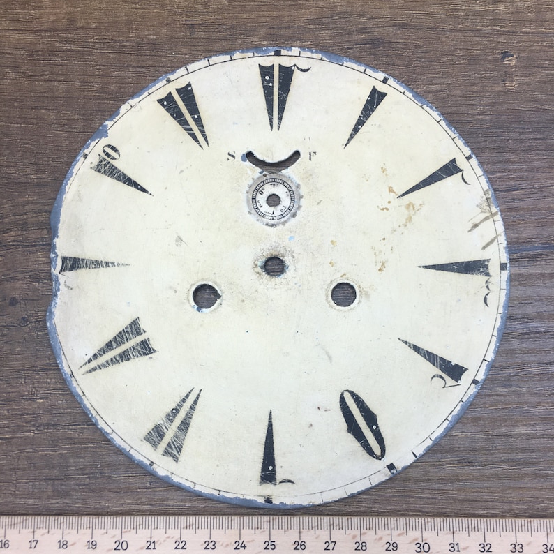 Vintage Antique Grandfather Clock Face - Classic Timepiece Design - Etsy