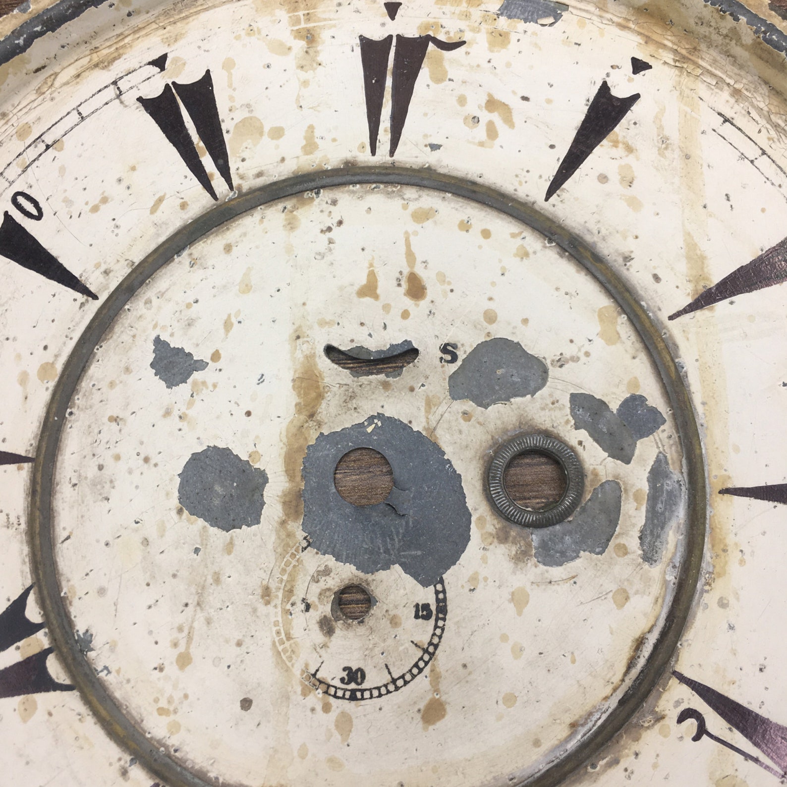 Vintage Antique Grandfather Clock Face - Classic Timepiece Design - Etsy UK