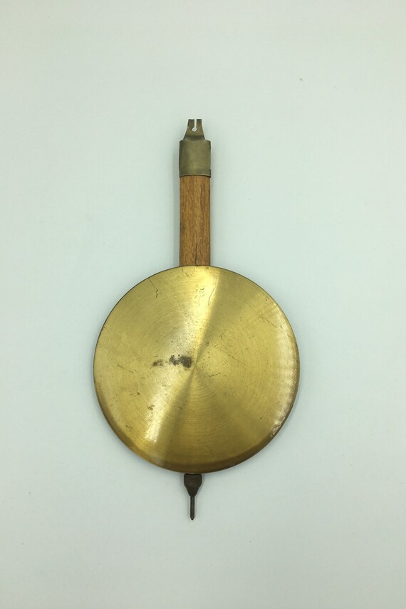 German Bob Antique Adjustable Wooden Pendulum Vintage Brass - Etsy