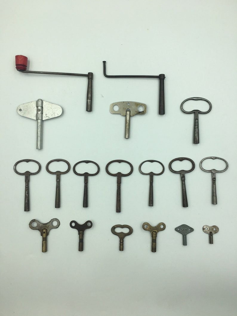 Antique Winding and Setting Clock Keys - Vintage Charm for Your ...