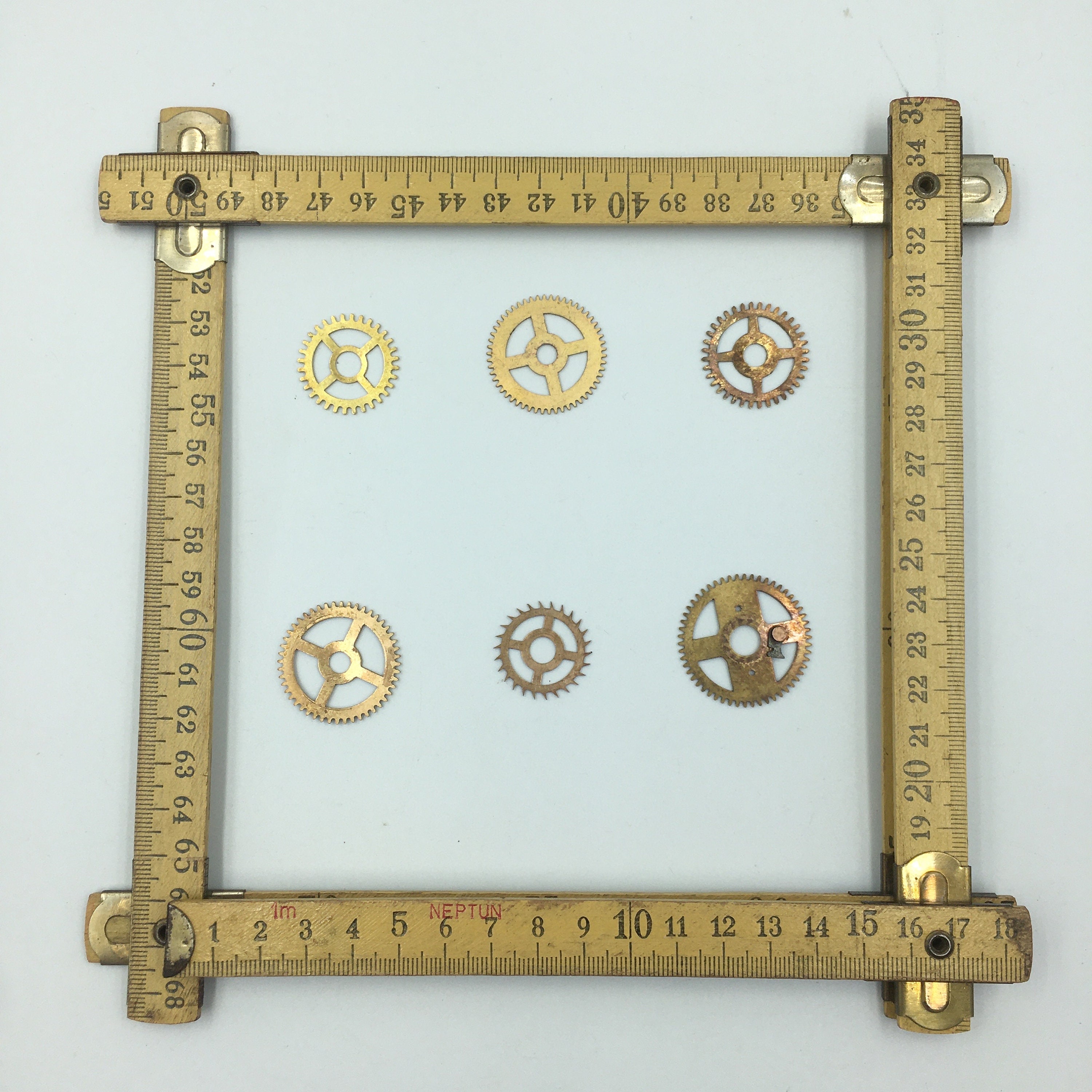 Steampunk Clock Parts Kit: Vintage Clock Wheels and Components - Etsy