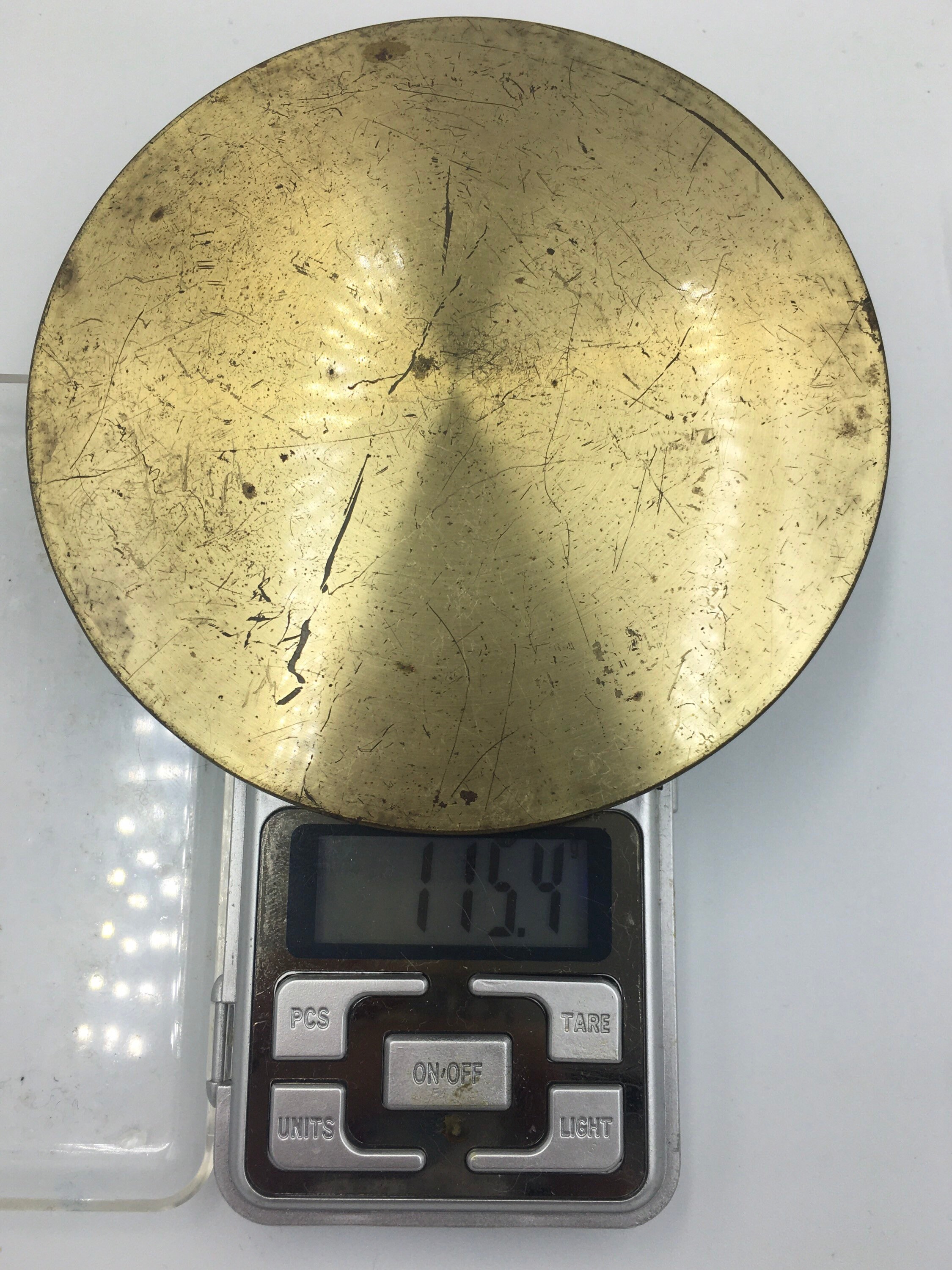 12 Cm German Bob | Vintage Brass Clock Parts | Pendulum Replacement ...
