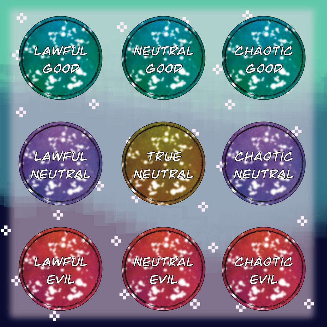 Alignment Chart Button - Etsy